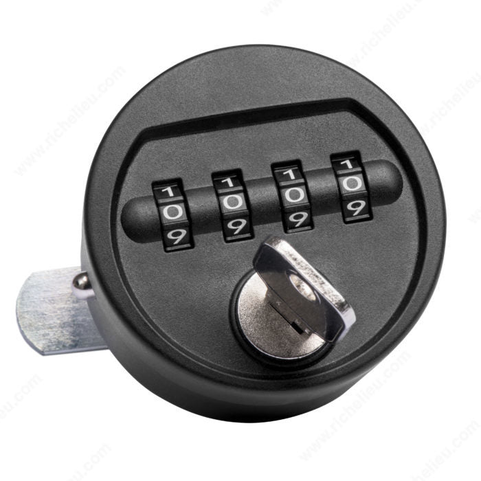 Round combination lock - Fixed code – Distribution 2020
