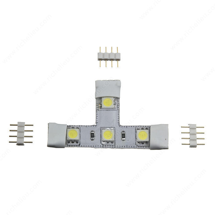 T-Connector for Richelieu 24V Flexible LED Strip Light – Distribution 2020